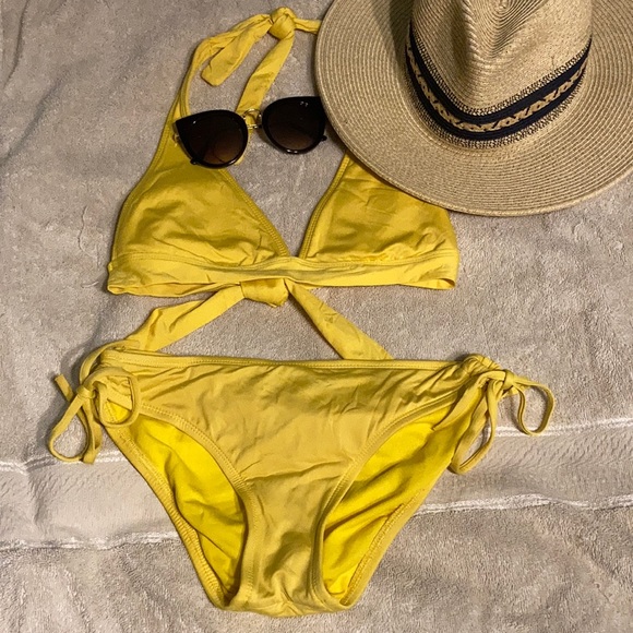 Mossimo Supply Co. | Swim | Yellow Bikini Swim Suit | Poshmark